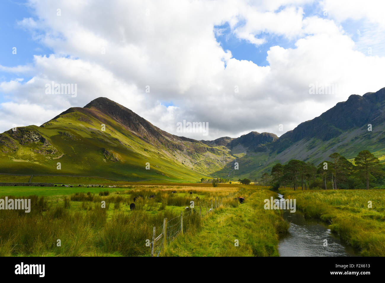 Lake Buttermere, Lake District National Park, England, UK Stock Photo ...
