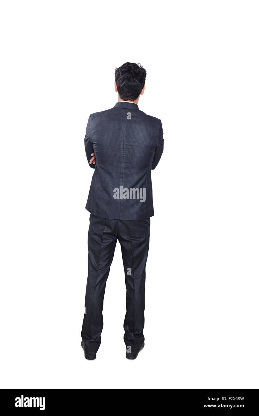Back view man standing on Cut Out Stock Images & Pictures - Alamy