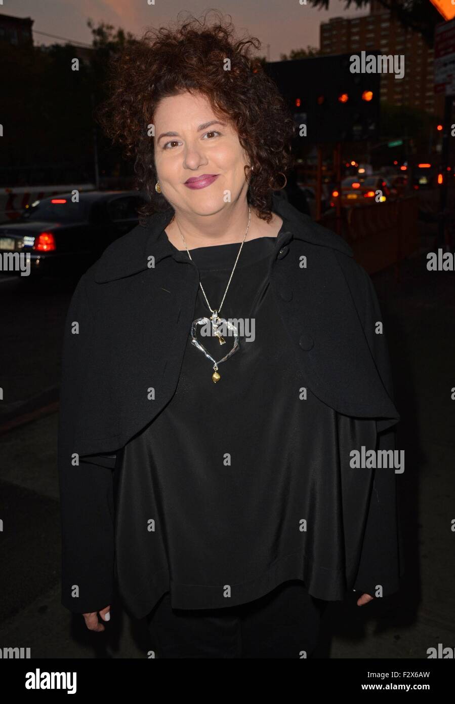 New York, NY, USA. 24th Sep, 2015. Adriana Trigiani at arrivals for ...