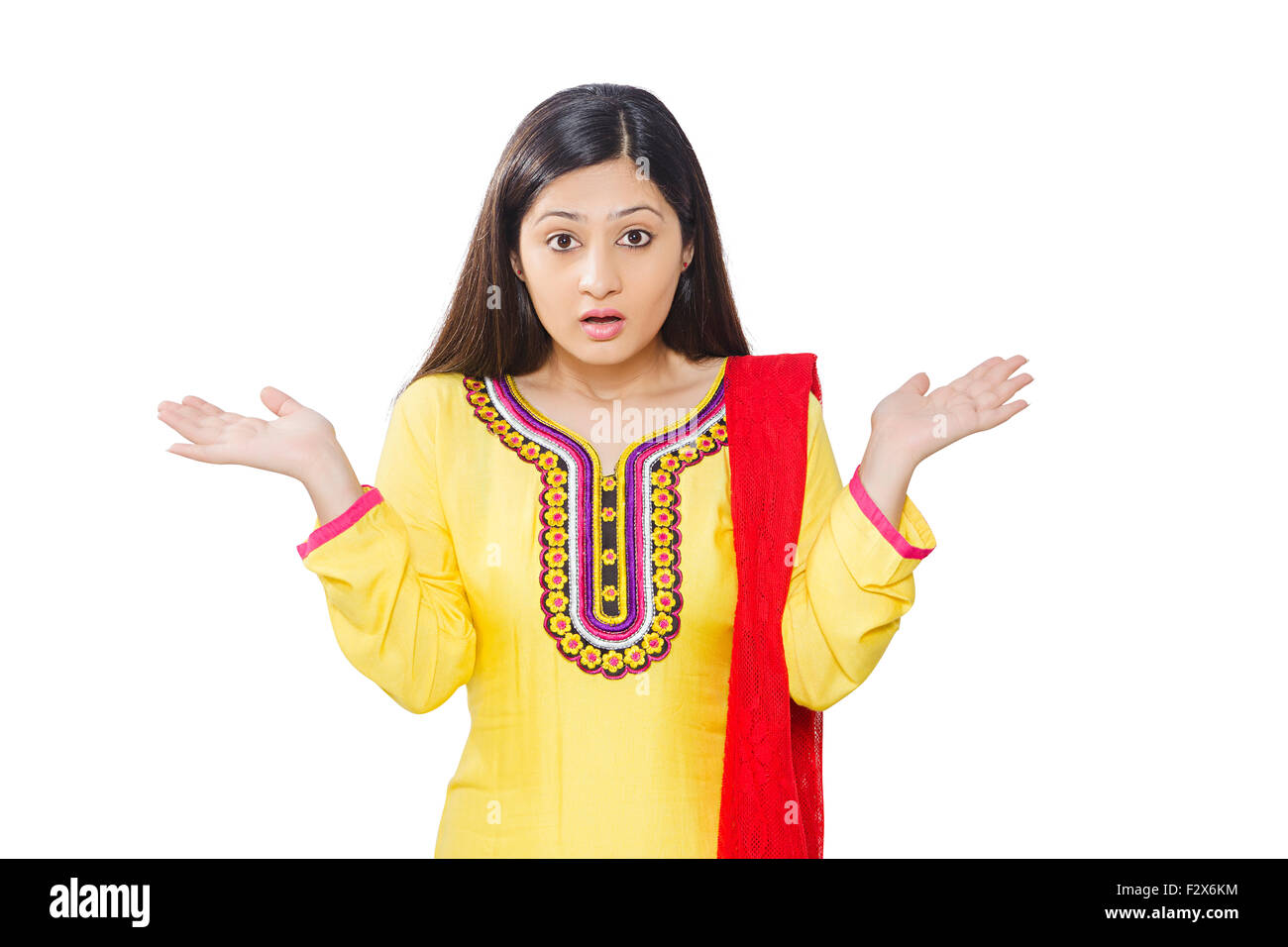 Indian woman face shock hi-res stock photography and images - Alamy