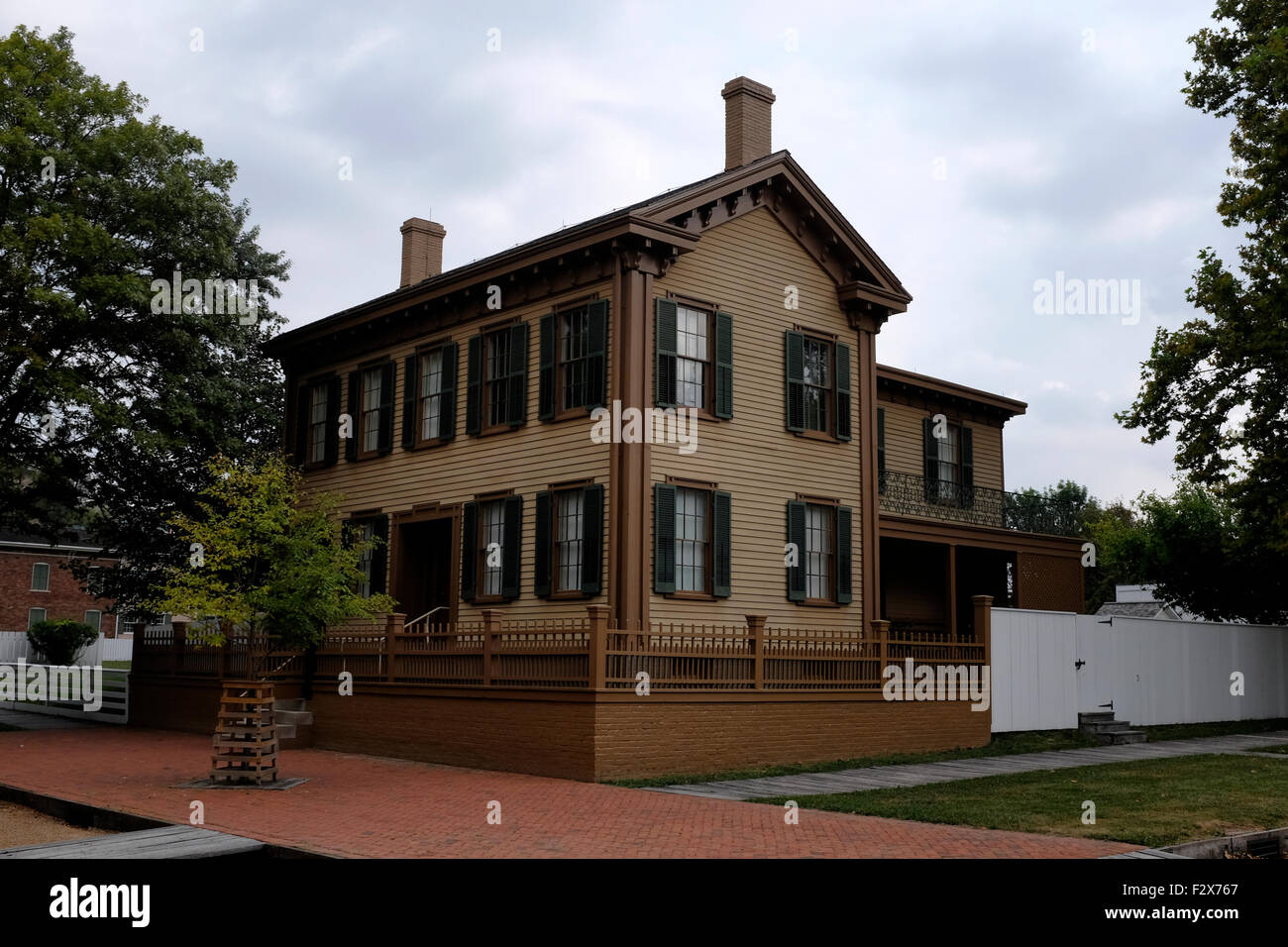 Lincoln home springfield illinois hi-res stock photography and images ...