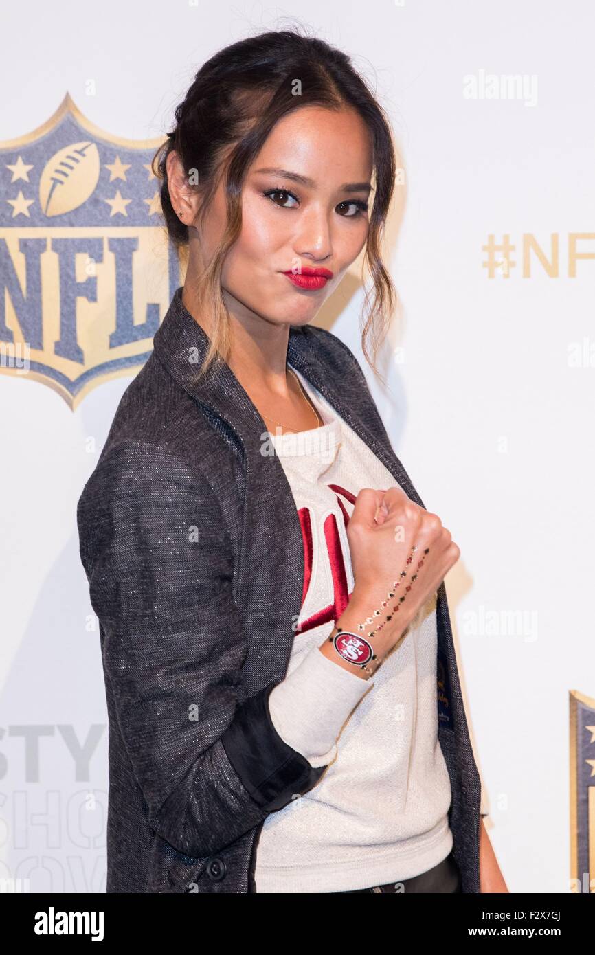 New York, NY, USA. 24th Sep, 2015. Jamie Chung in attendance for NFL ...