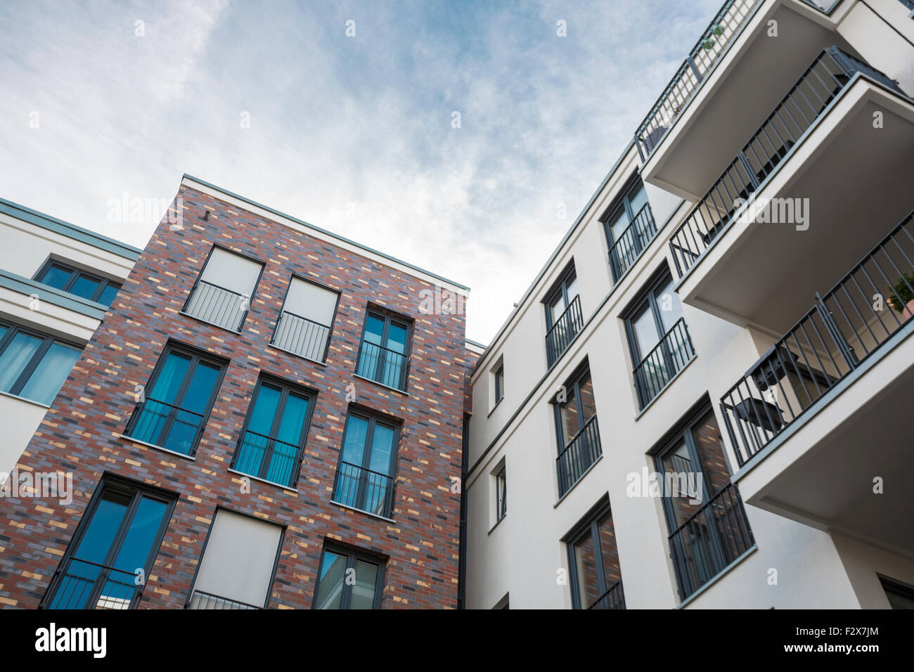 Germany, Berlin, House fronts of residential buildings Stock Photo - Alamy