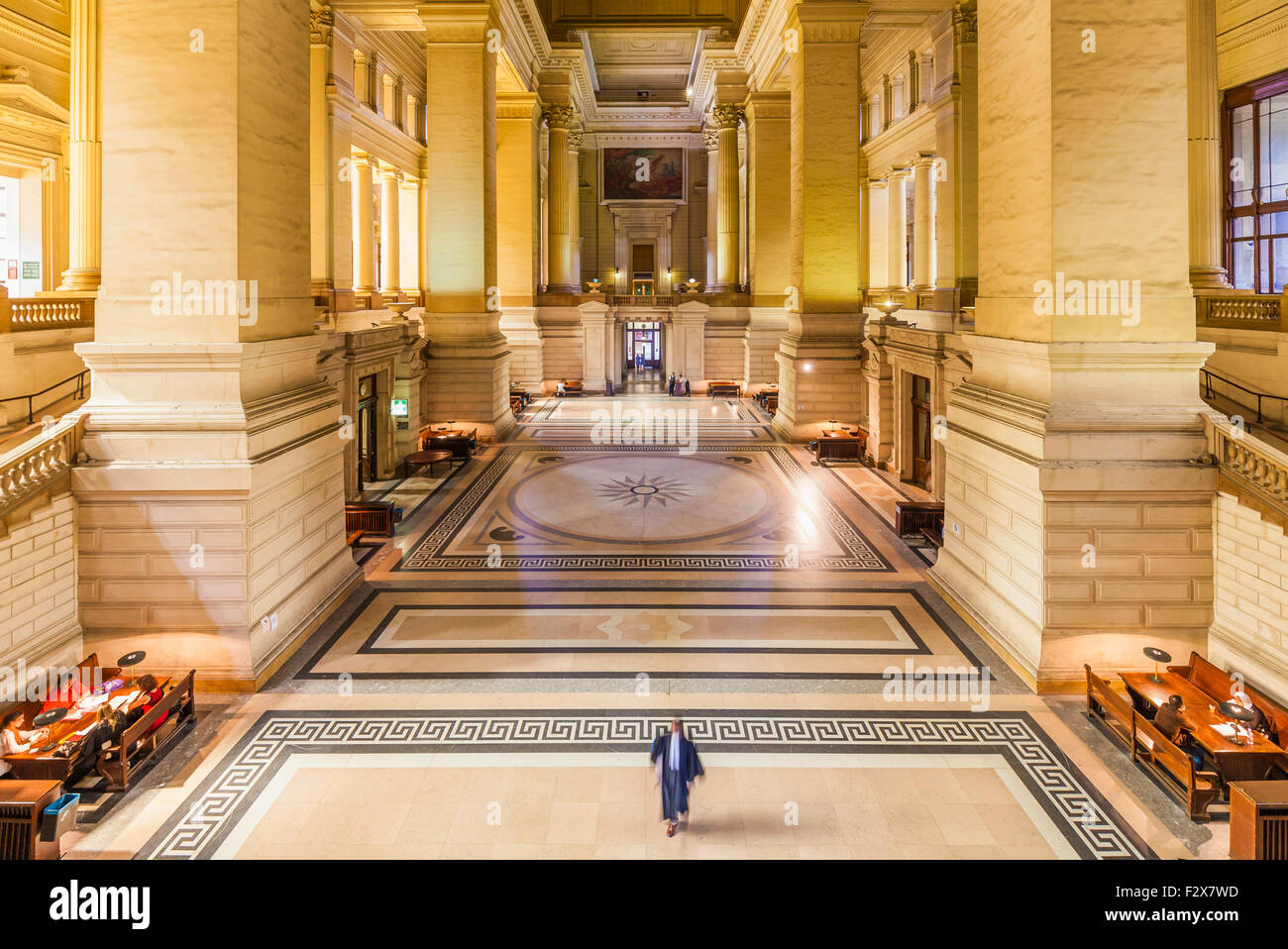 Belgium, Brussels, indoor view of palace of justice Stock Photo - Alamy