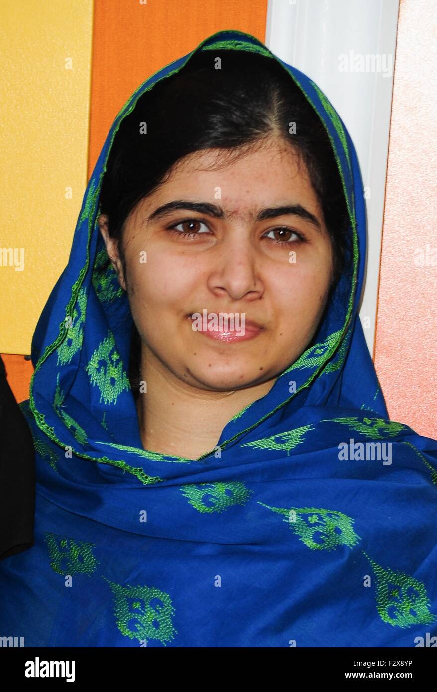 New York, NY, USA. 24th Sep, 2015. Malala Yousafzai at arrivals for HE NAMED ME MALALA Premiere ...