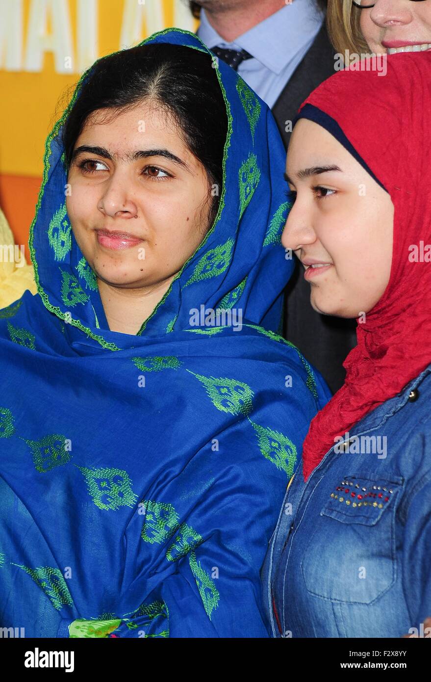 New York, NY, USA. 24th Sep, 2015. Malala Yousafzai at arrivals for HE NAMED ME MALALA Premiere ...