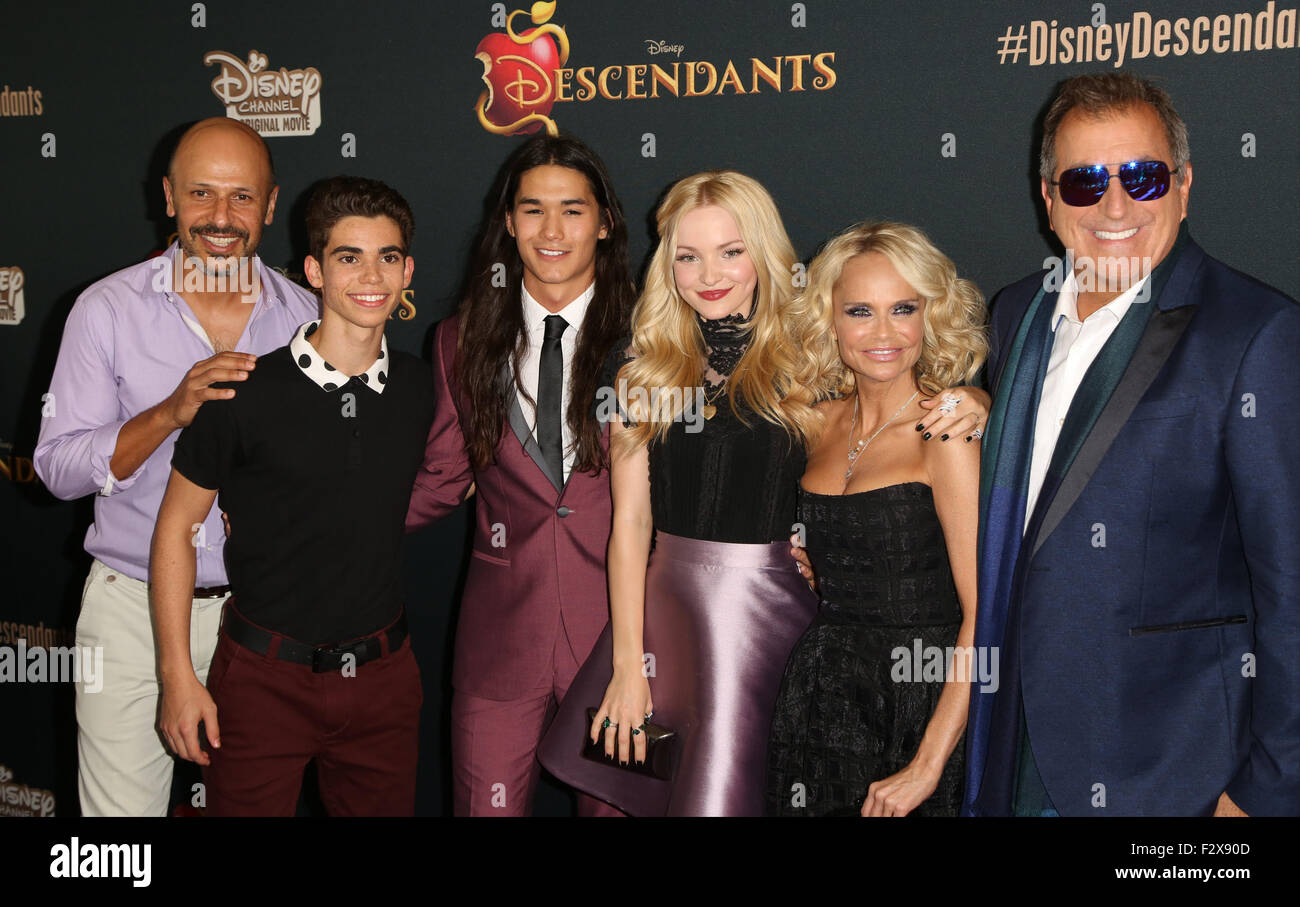 'Descendants' premiere at Walt Disney Studios Main Theatre - Arrivals ...