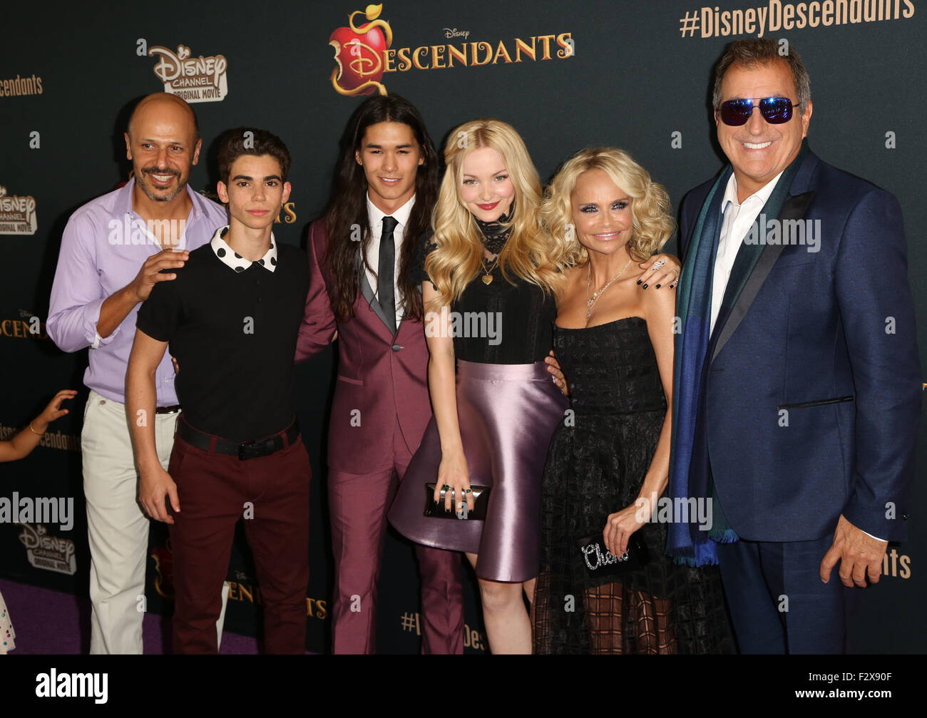 'Descendants' premiere at Walt Disney Studios Main Theatre - Arrivals ...