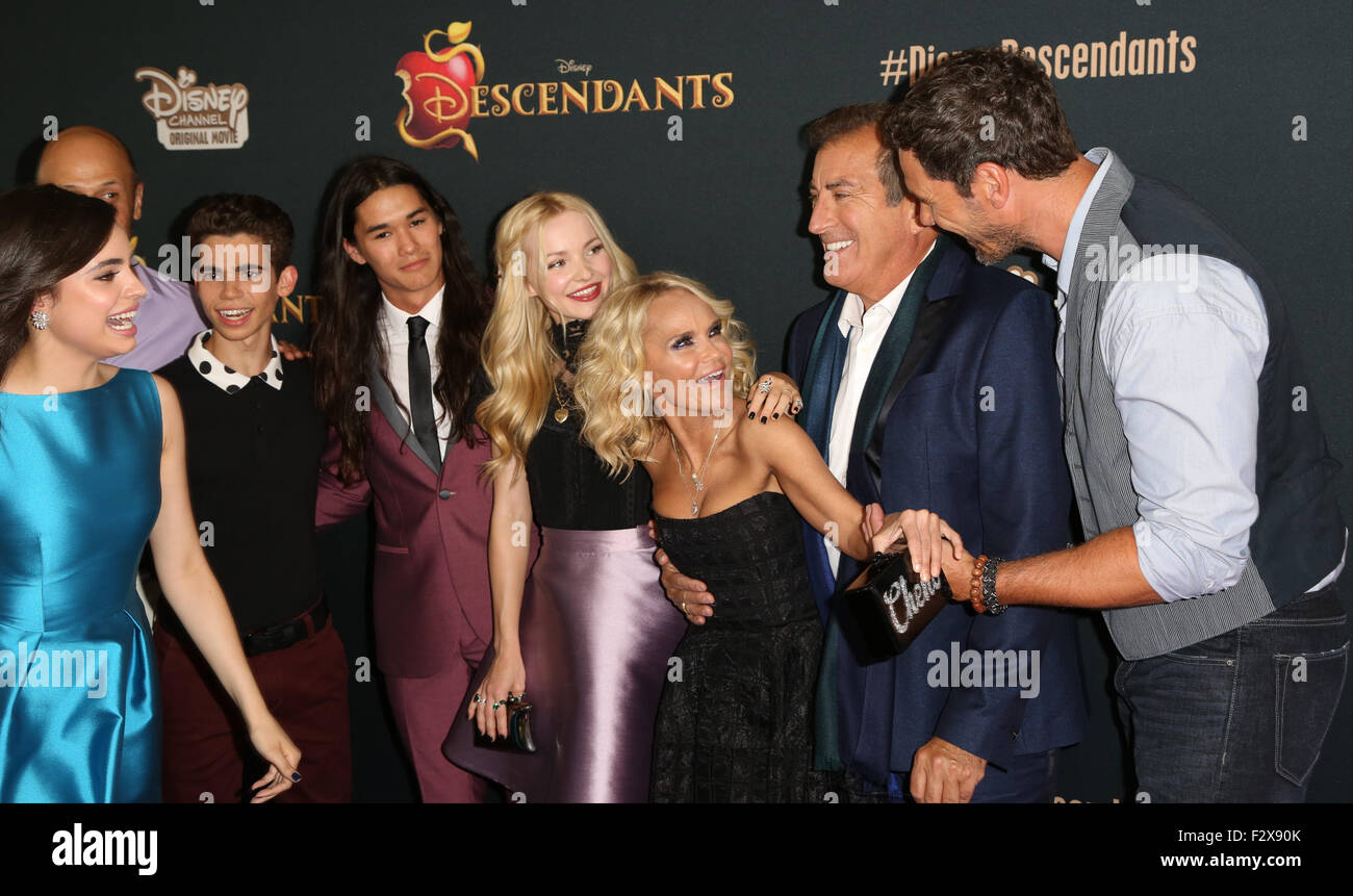 'Descendants' premiere at Walt Disney Studios Main Theatre - Arrivals ...