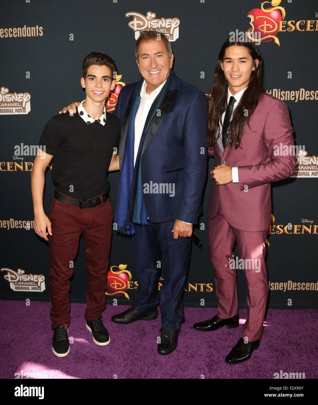 'Descendants' premiere at Walt Disney Studios Main Theatre - Arrivals ...