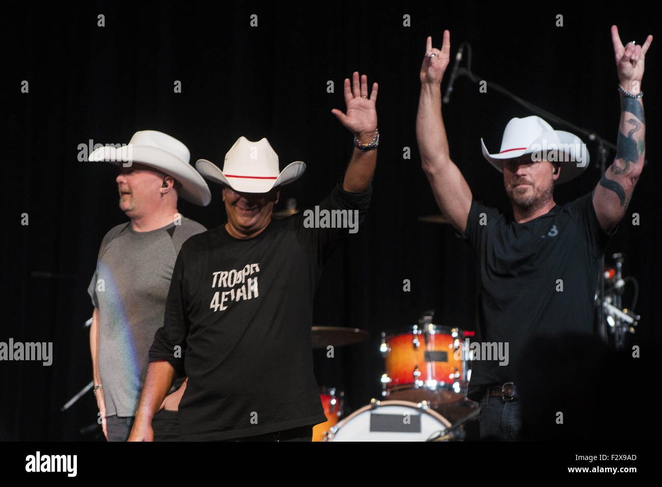 Sept. 24, 2015 - Canadian rock Band Trooper perform in Calgary and ...