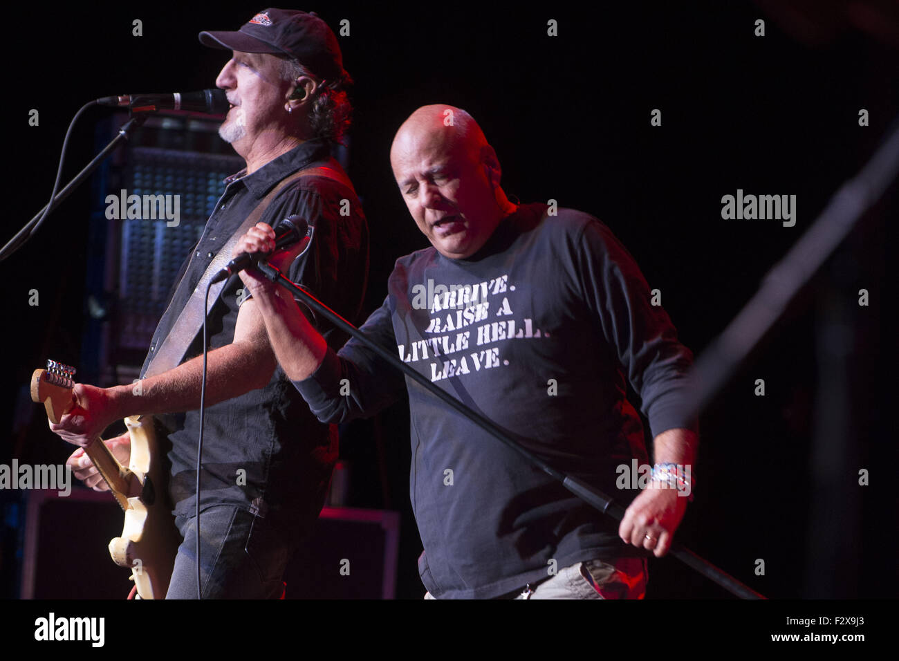 Ramon McGuire and Brian Smith of Trooper perform. in Calgary and ...