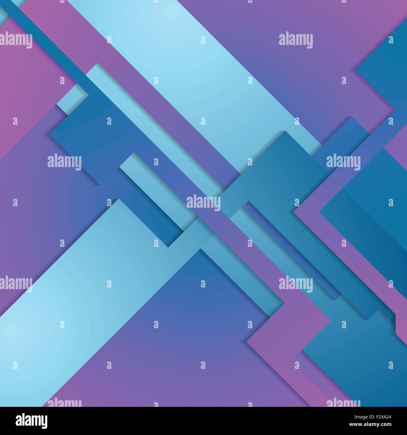 Blue purple geometric shapes. Abstract bright background. Vector art ...