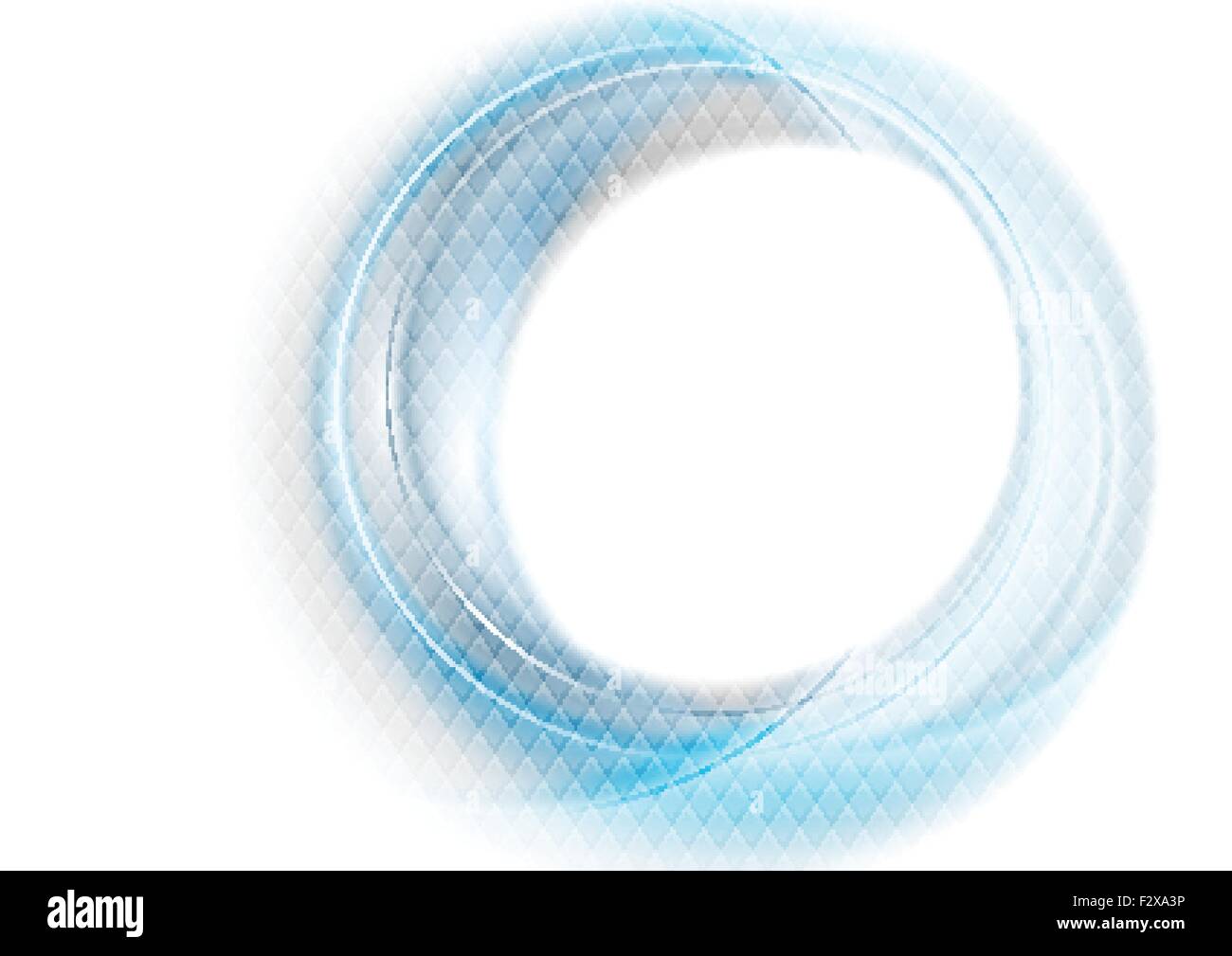 Abstract blue smooth circles design. Vector background Stock Vector ...