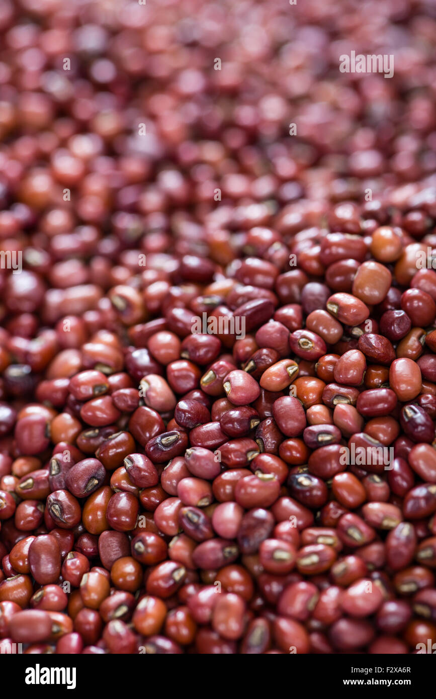 Red Beans close-up shot for use as background or as texture Stock Photo ...