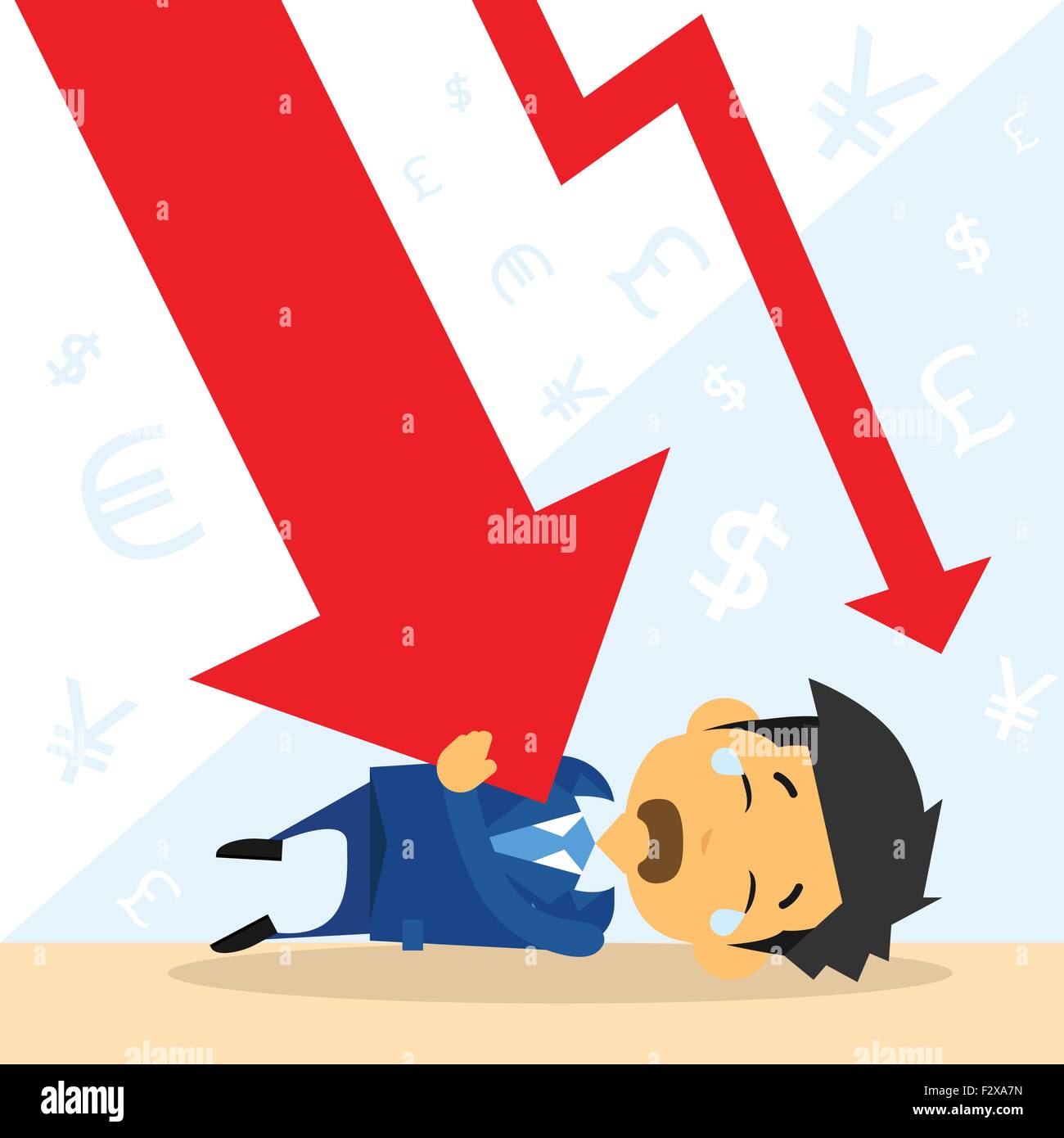 Asia decline Stock Vector Images - Alamy