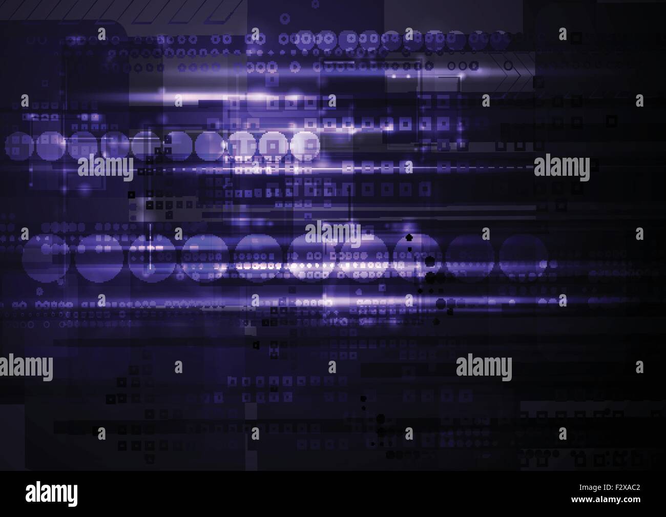 Dark shiny purple tech background. Vector geometric design template ...