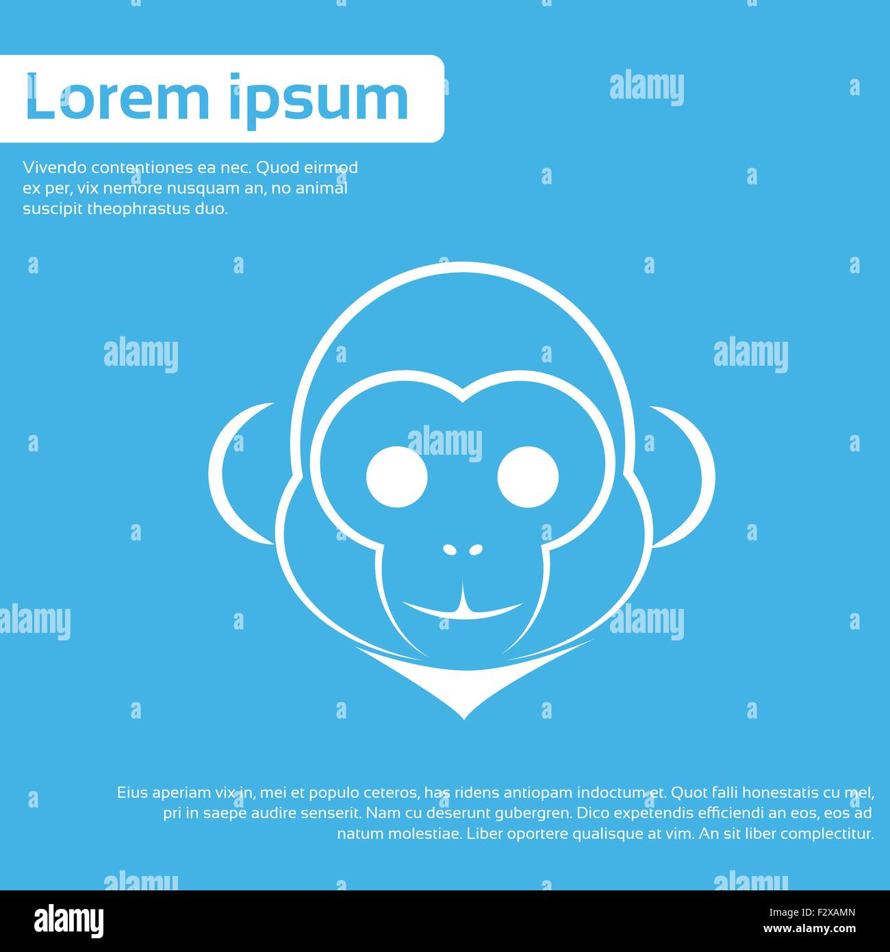 Red monkey logo vector character hi-res stock photography and images ...