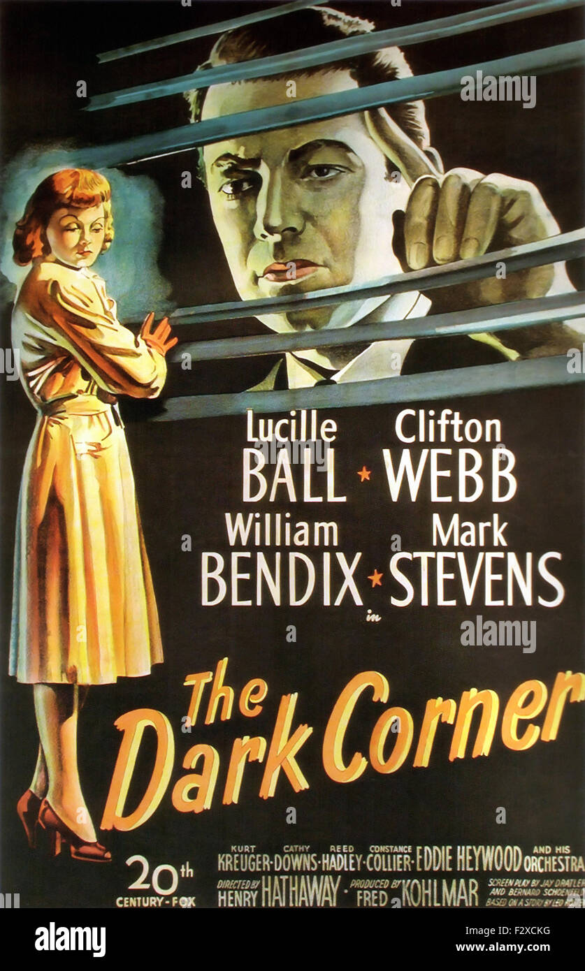 Dark Corner, The - Movie Poster Stock Photo - Alamy