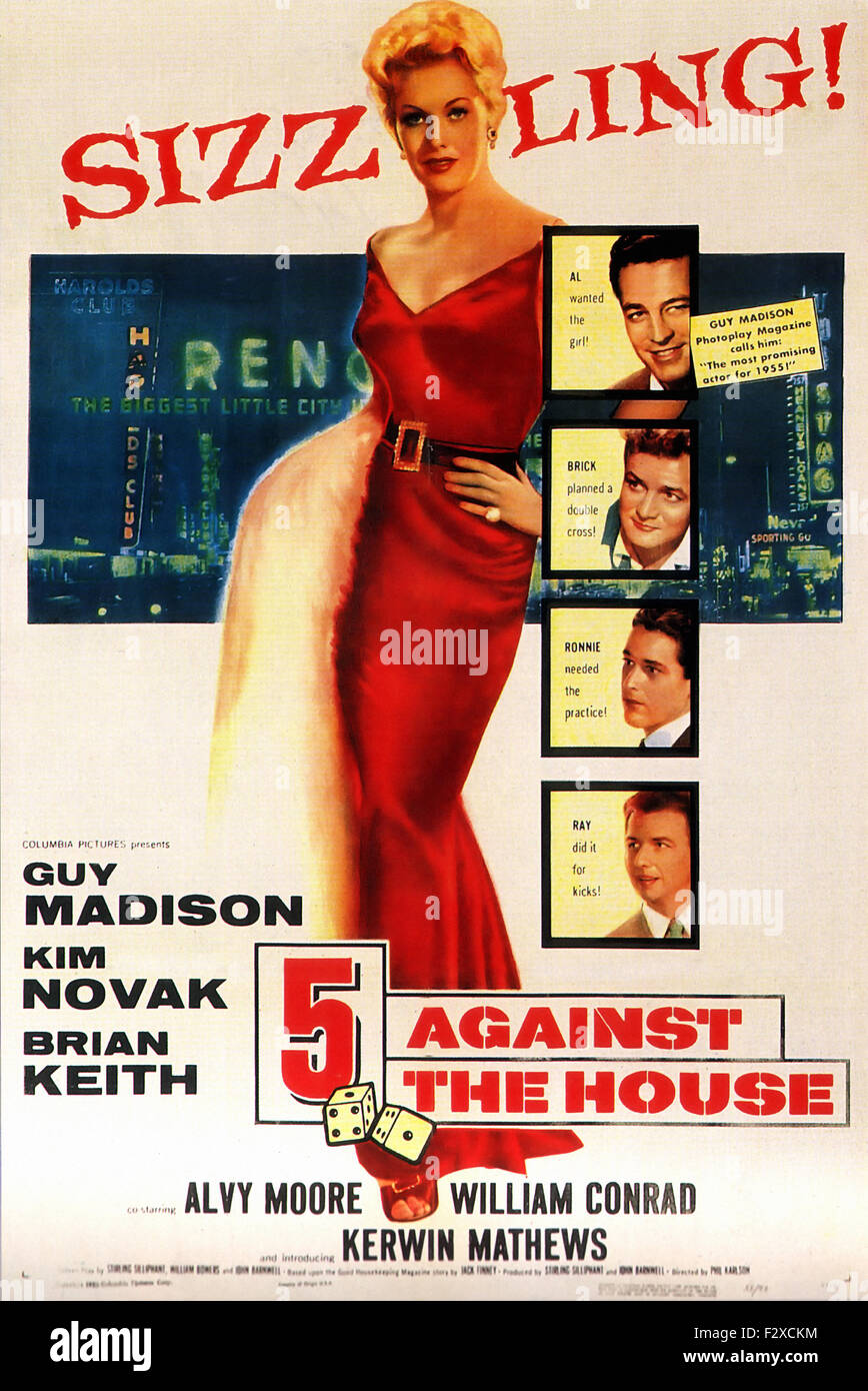 Against the House - Movie Poster Stock Photo - Alamy