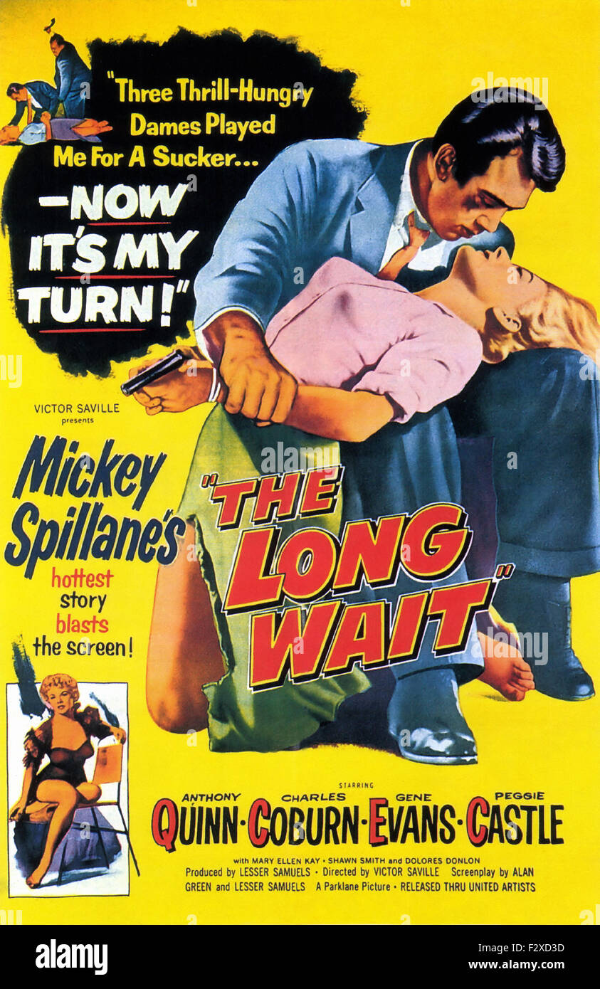 Long Wait, The - Movie Poster Stock Photo - Alamy