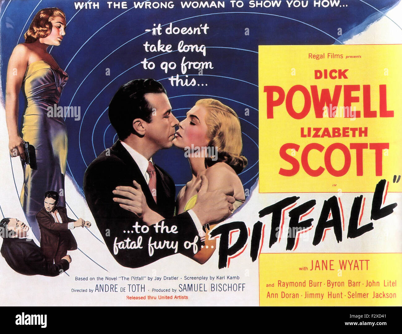 Pitfall - Movie Poster Stock Photo - Alamy