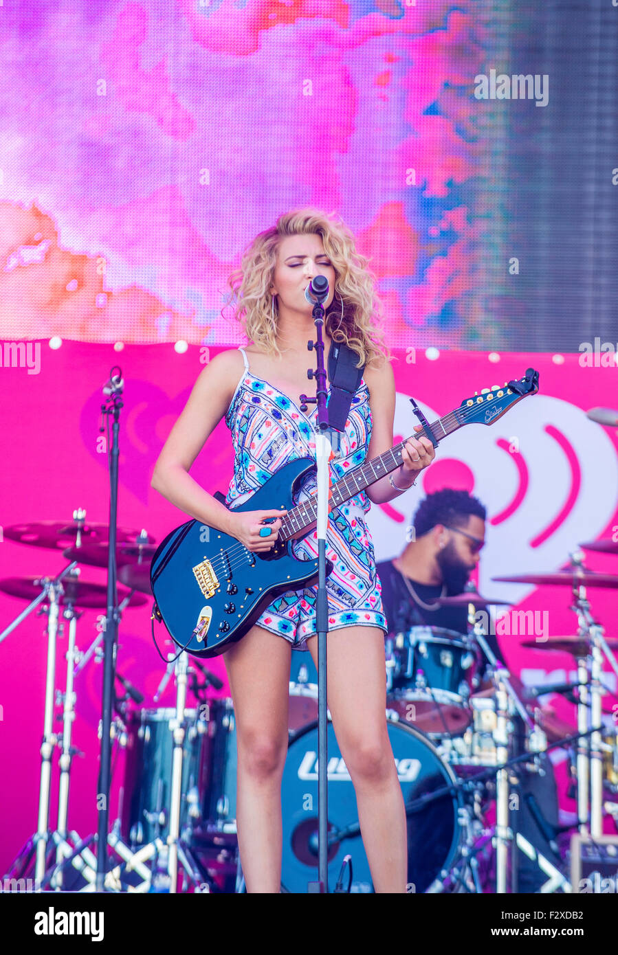Singer Tori Kelly performs onstage at the 2015 iHeartRadio Music ...