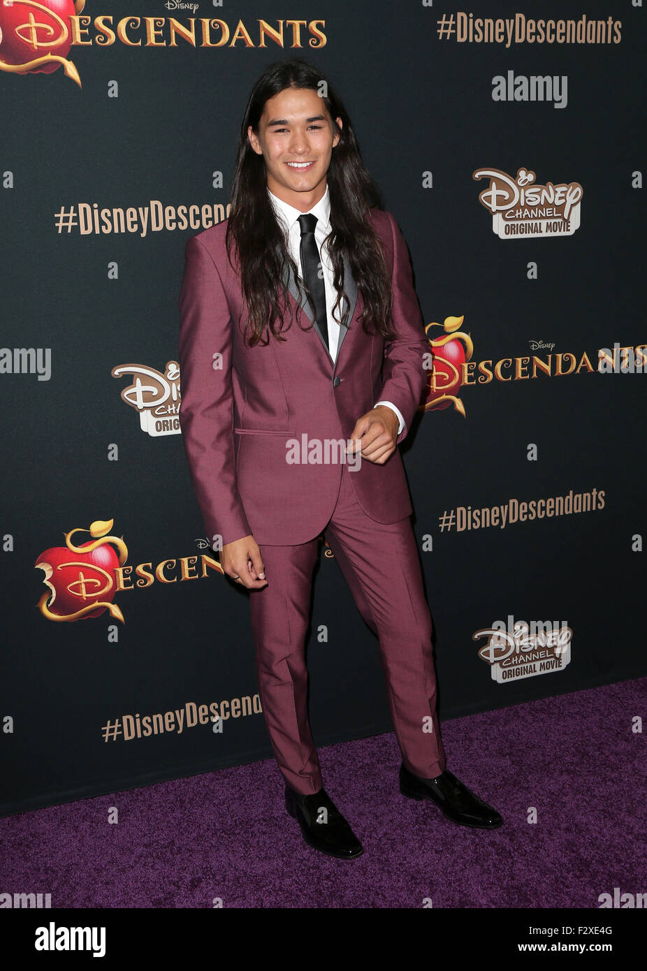'Descendants' premiere at Walt Disney Studios Main Theatre - Arrivals ...