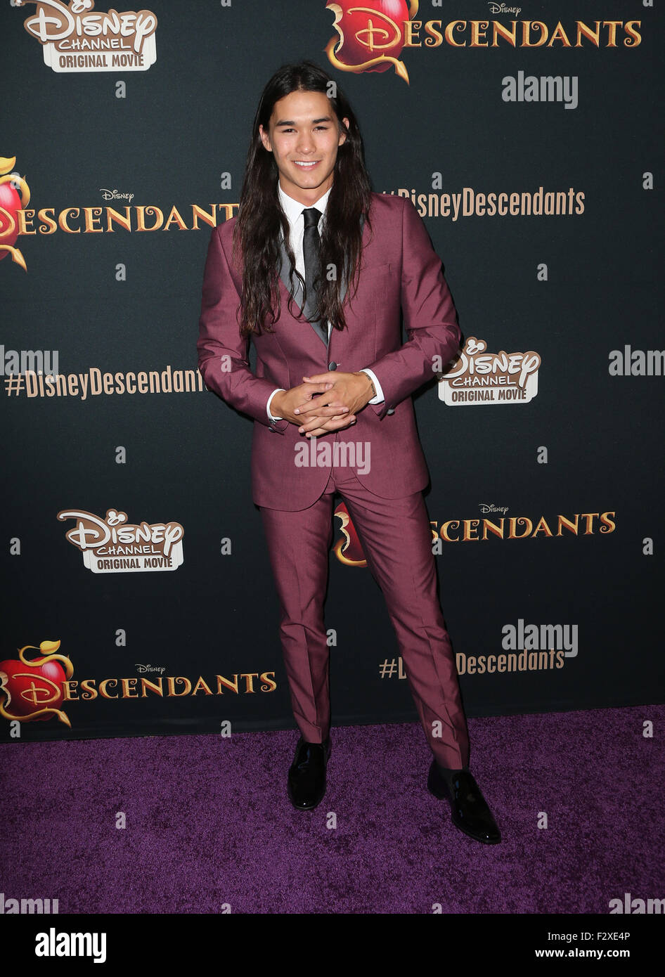 'Descendants' premiere at Walt Disney Studios Main Theatre - Arrivals ...