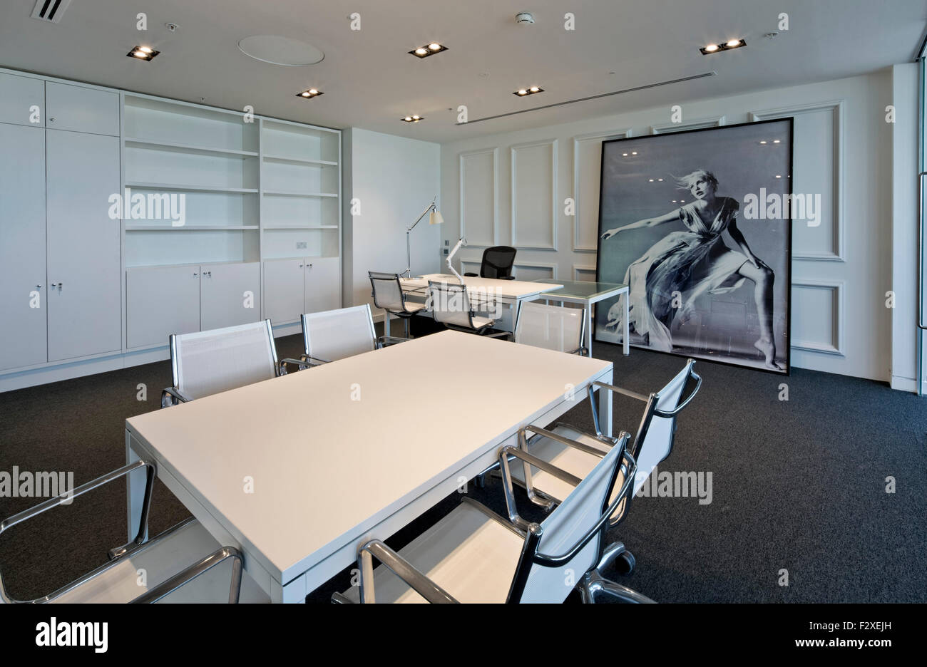CEO's suite meeting room. Net-a-Porter offices at the Westfield Centre ...