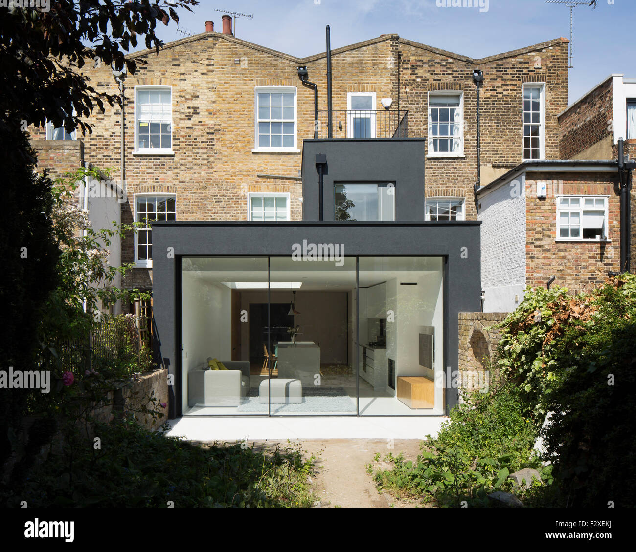 Georgian modern extension hi-res stock photography and images - Alamy