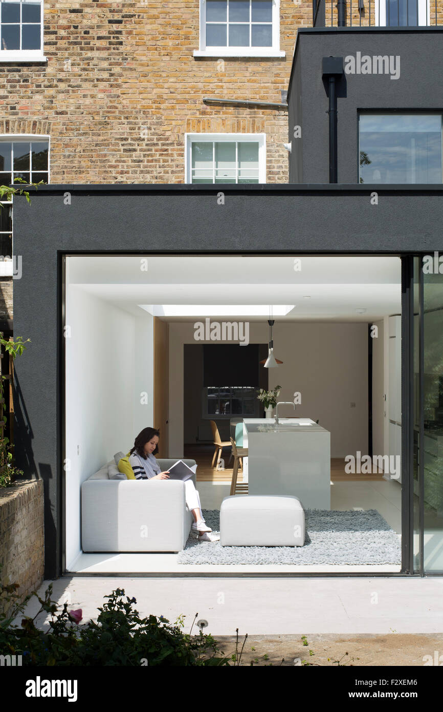 Georgian modern extension hi-res stock photography and images - Alamy