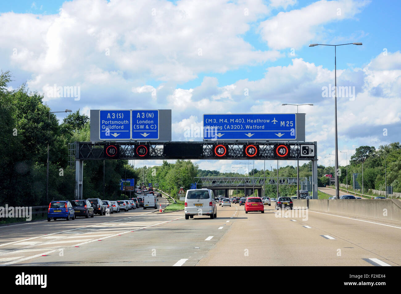 M25 Motorway Sign High Resolution Stock Photography and Images - Alamy