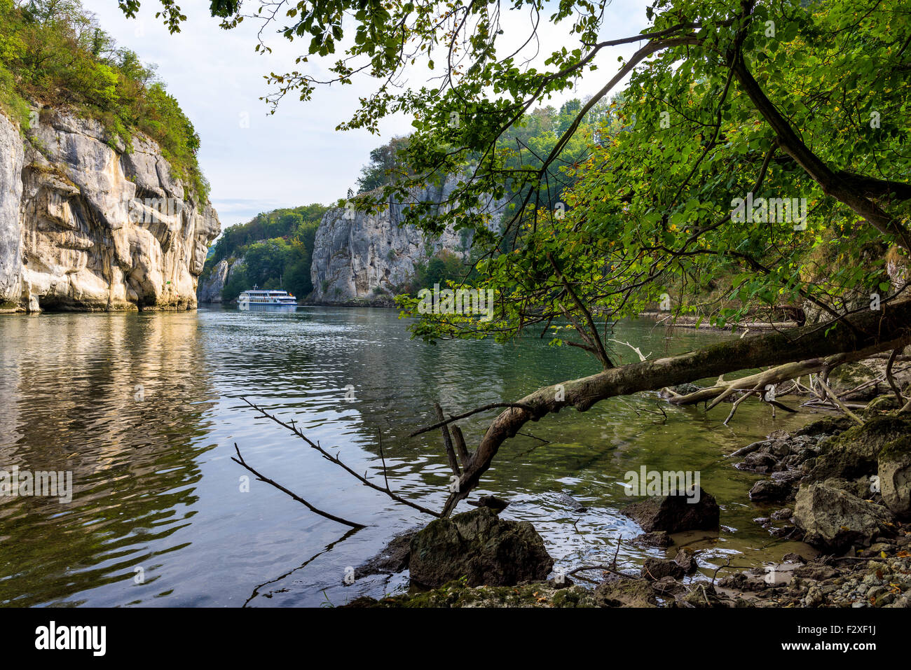 Danube Gorge Danube Gorge Weltenburg Abbey great natural sceneries ...