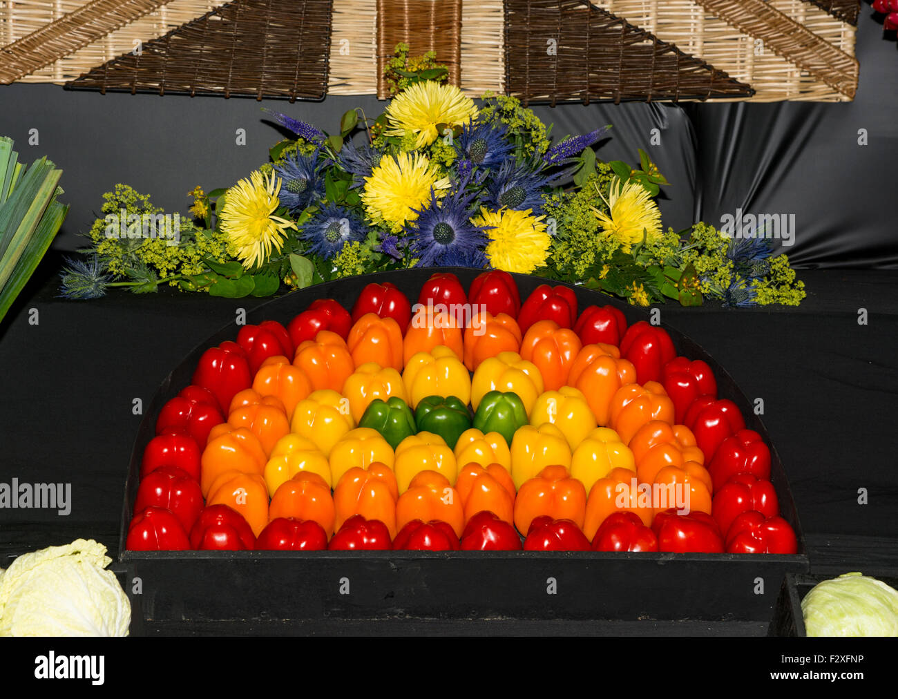 Display fruit vegetables horticultural show hi-res stock photography ...