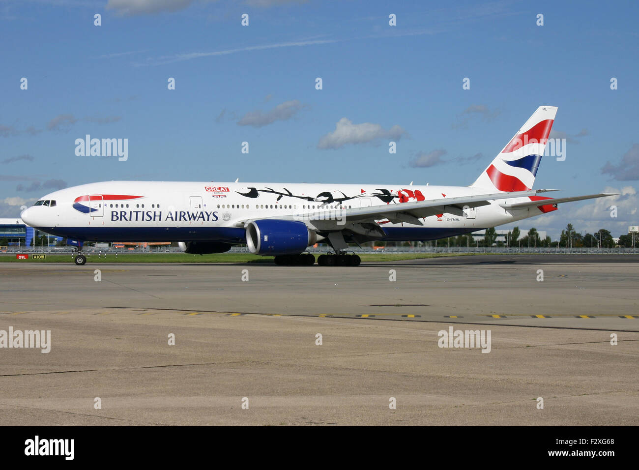 BA BRITISH AIRWAYS 777 Stock Photo - Alamy