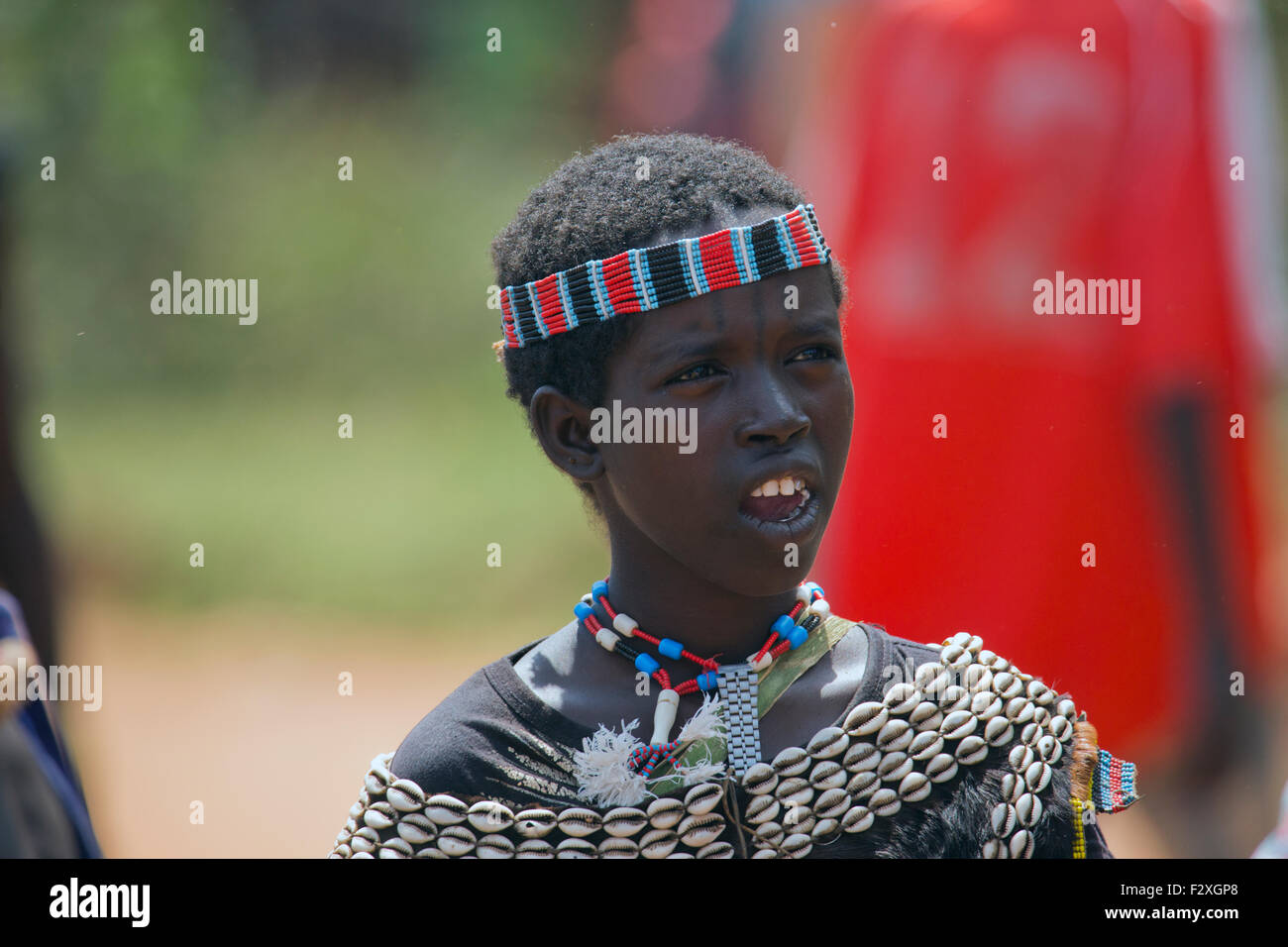 Africa, Ethiopia, Omo region, Ari Tribe woman Photographed at the ...
