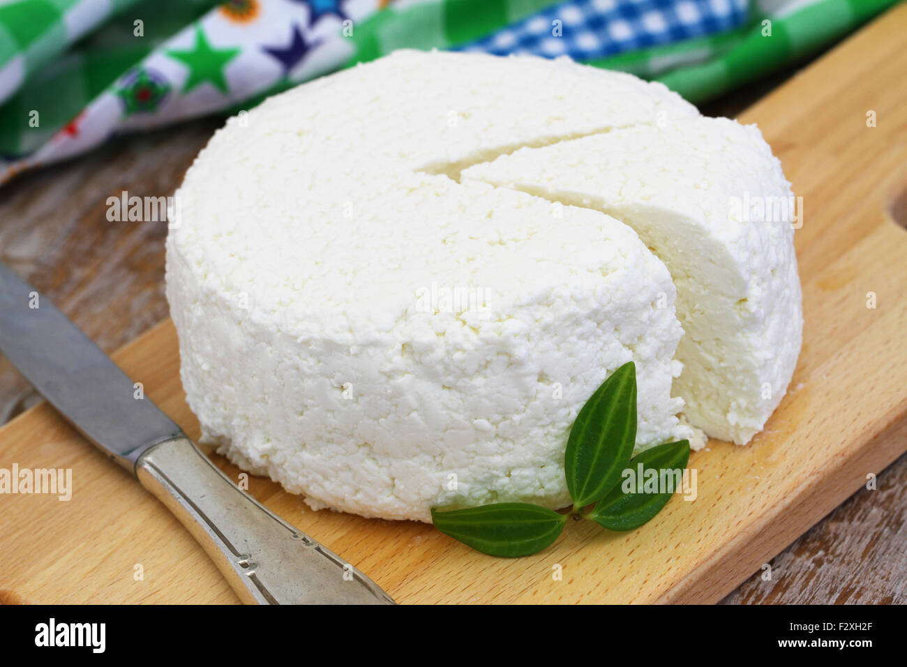 Curd cheese, closeup Stock Photo - Alamy