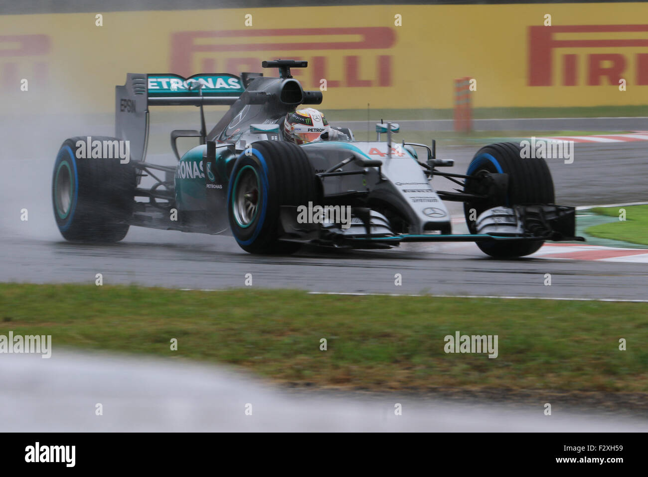 Suzuka, Japan. 25th Sep, 2015. Formula 1 Grand Prix of Japan. Mercedes ...