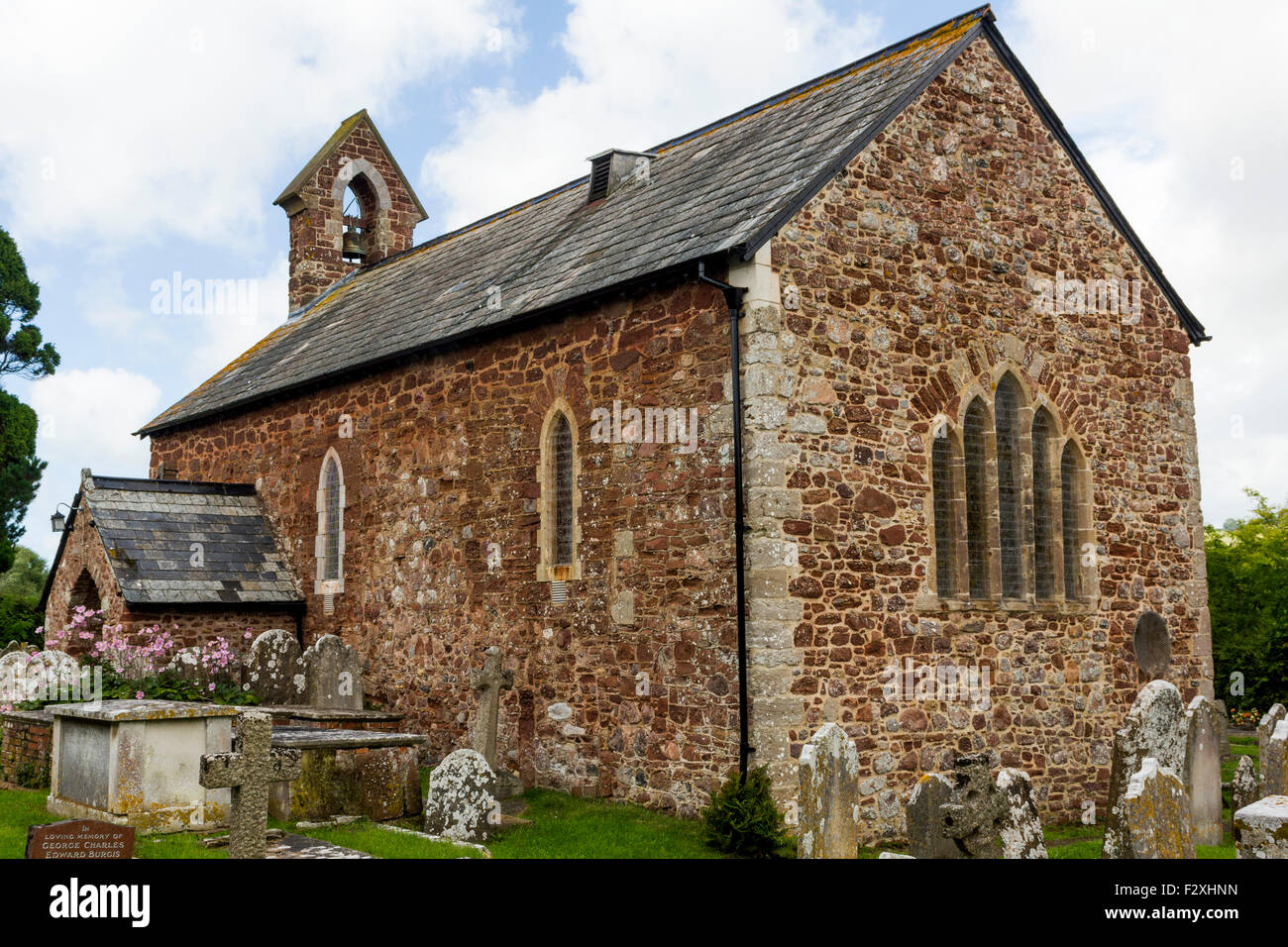 The of Church Saint Nicholas, Ringmore, Shaldon, Devon Stock Photo - Alamy