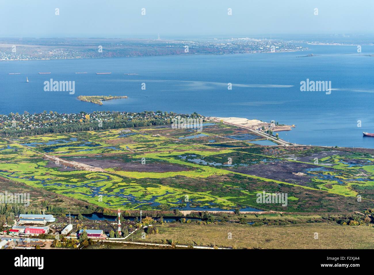 Russia, Republic of Tatarstan. Volga river Stock Photo - Alamy