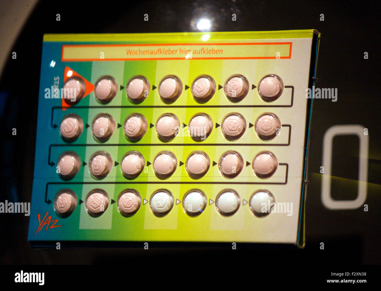 Anti-Baby Pille - Deutsches Technikmuseum, Berlin-Kreuzberg Stock Photo ...