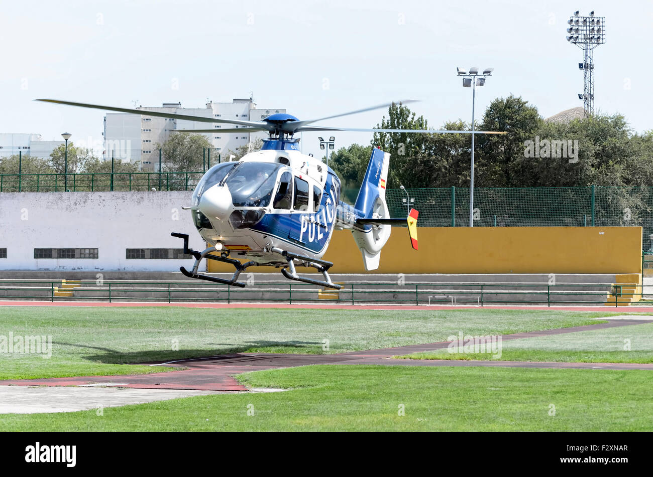 A spanish police helicopter hi-res stock photography and images - Alamy