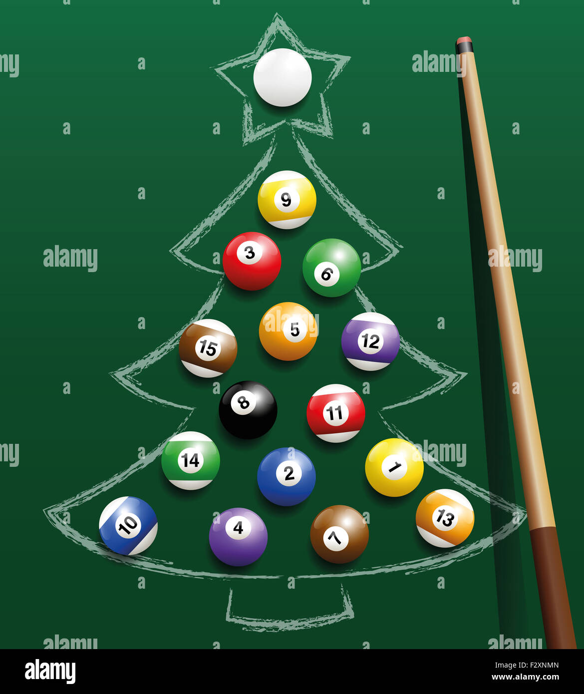 Billiards drawing hi-res stock photography and images - Alamy