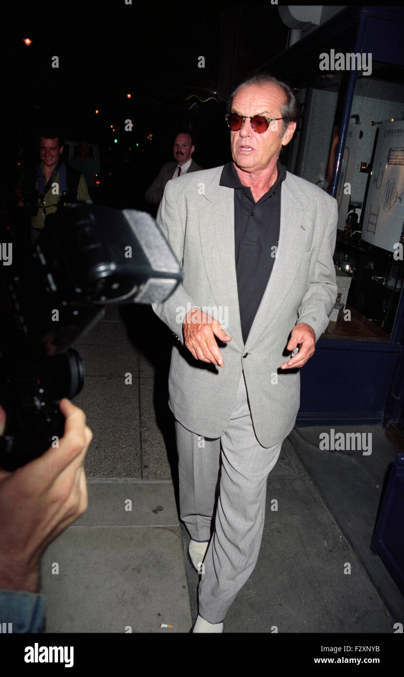 Jack Nicholson Tramp Club London (credit image© Jack Ludlam Stock Photo ...