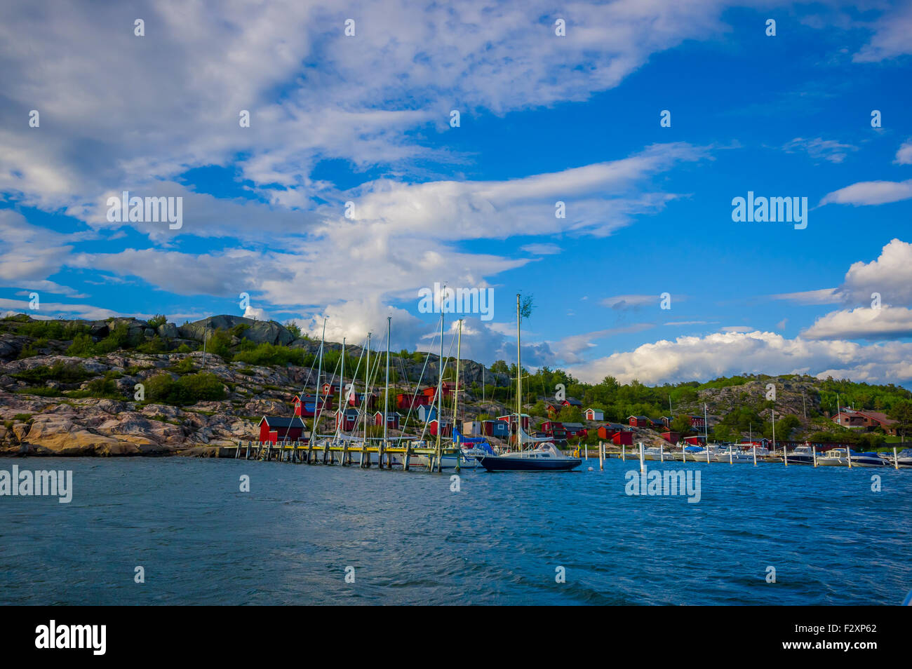 Marstrand, popular sailing island, Sweden Stock Photo - Alamy