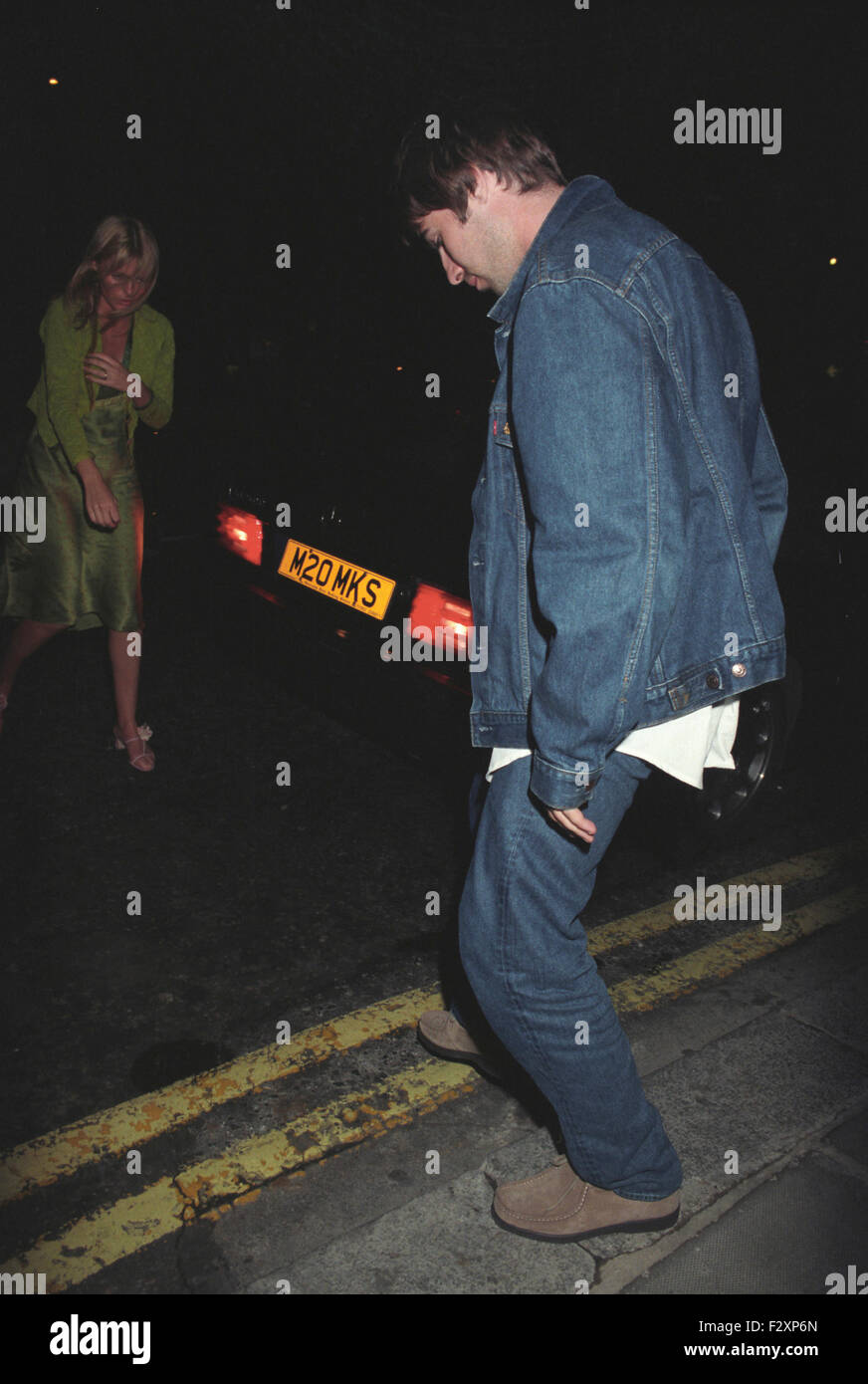 Liam Gallagher And Patsy Kensit High Resolution Stock Photography and ...