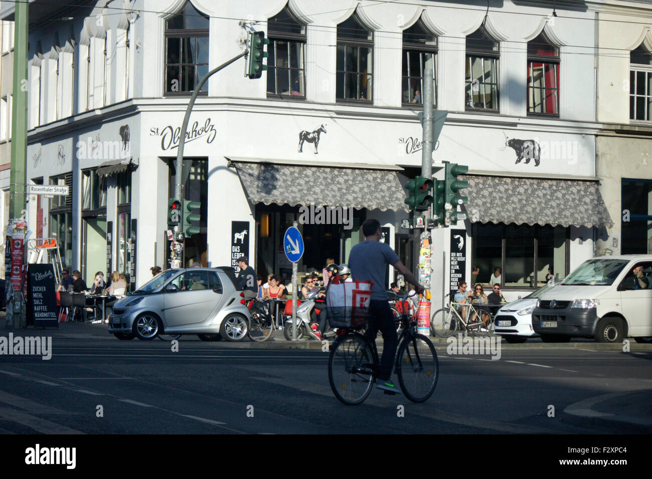 St. Oberholtz, Rosenthaler Platz, Berlin-Mitte Stock Photo - Alamy