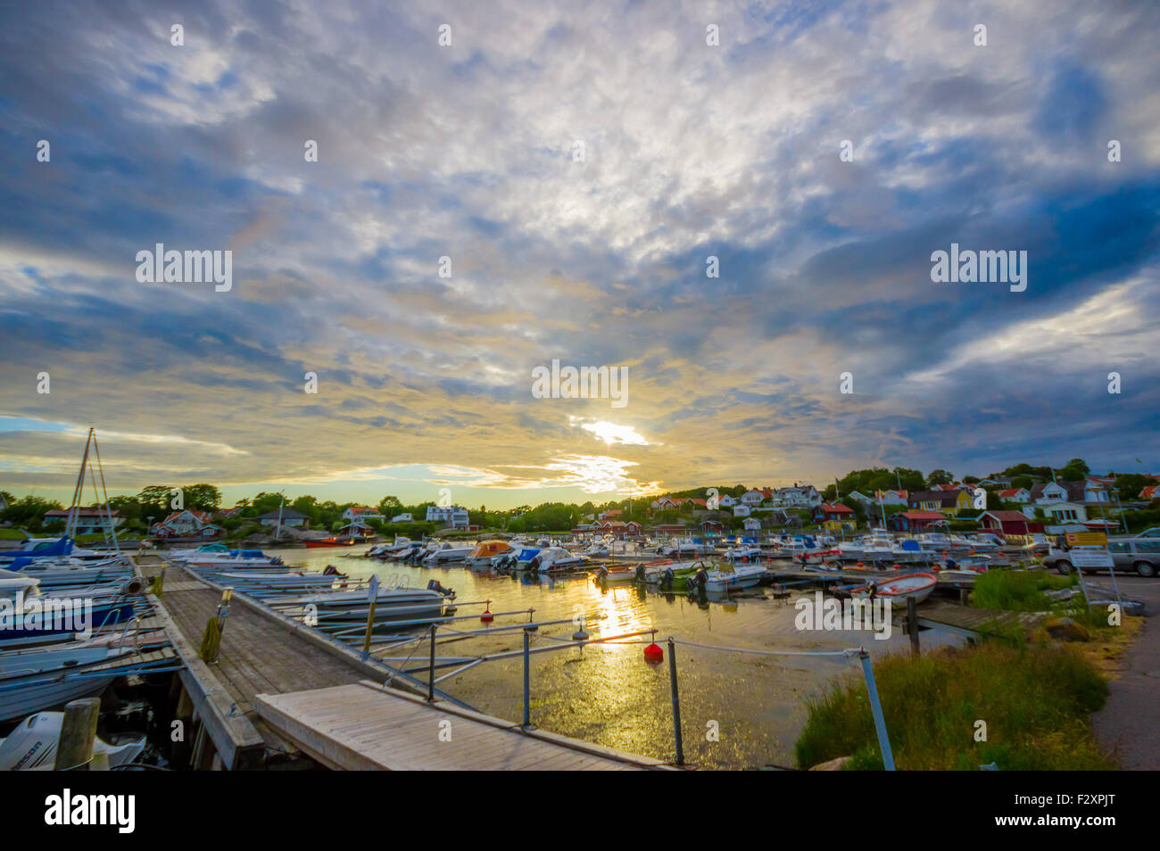 Marstrand, popular sailing island, Sweden Stock Photo - Alamy