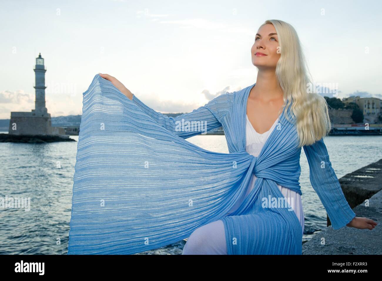 Beautiful woman outdoors Stock Photo - Alamy